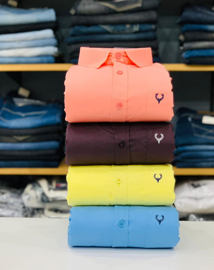 Allen Solly 4 Shirt Combo – Luxury Collection