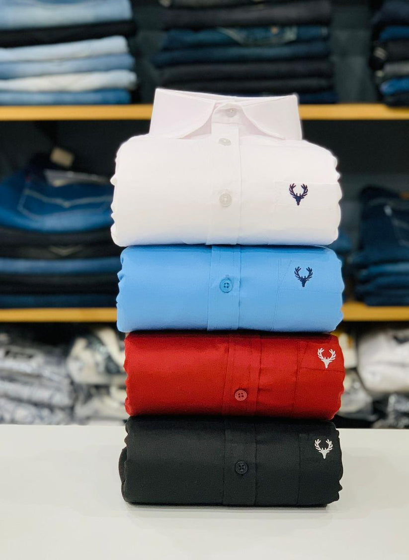 Allen Solly 4 Shirt Combo – Luxury Collection